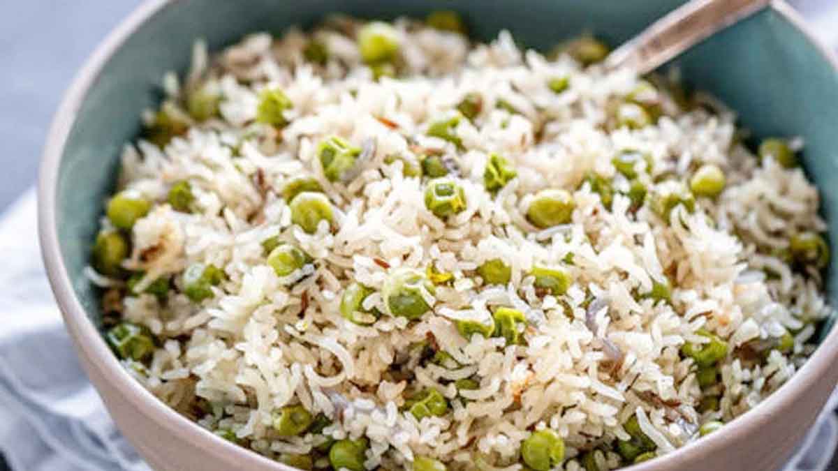 Green Peas Pulao : ప‌చ్చి బ‌ఠానీల‌తో పులావ్‌ను ఇలా త‌యారు చేయ‌వ‌చ్చు ...