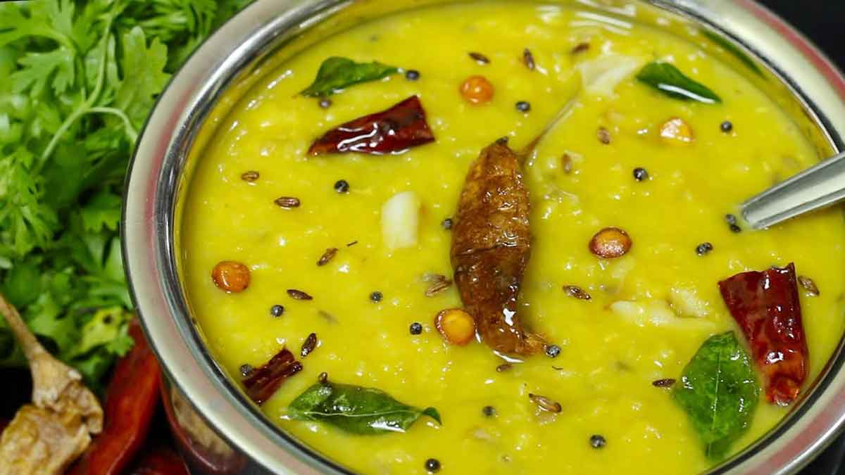 Mudda Pappu Talimpu : ముద్ద ప‌ప్పును ఎప్పుడైనా తాళింపు పెట్టారా.. ఇలా ...