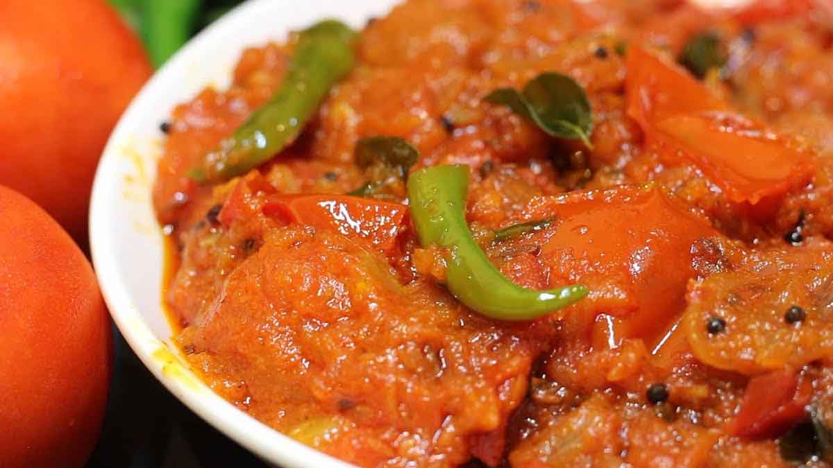 Tomato Ulli Karam : టమాటా ఉల్లికారం రుచిగా ఇలా చేయండి.. రైస్ ...