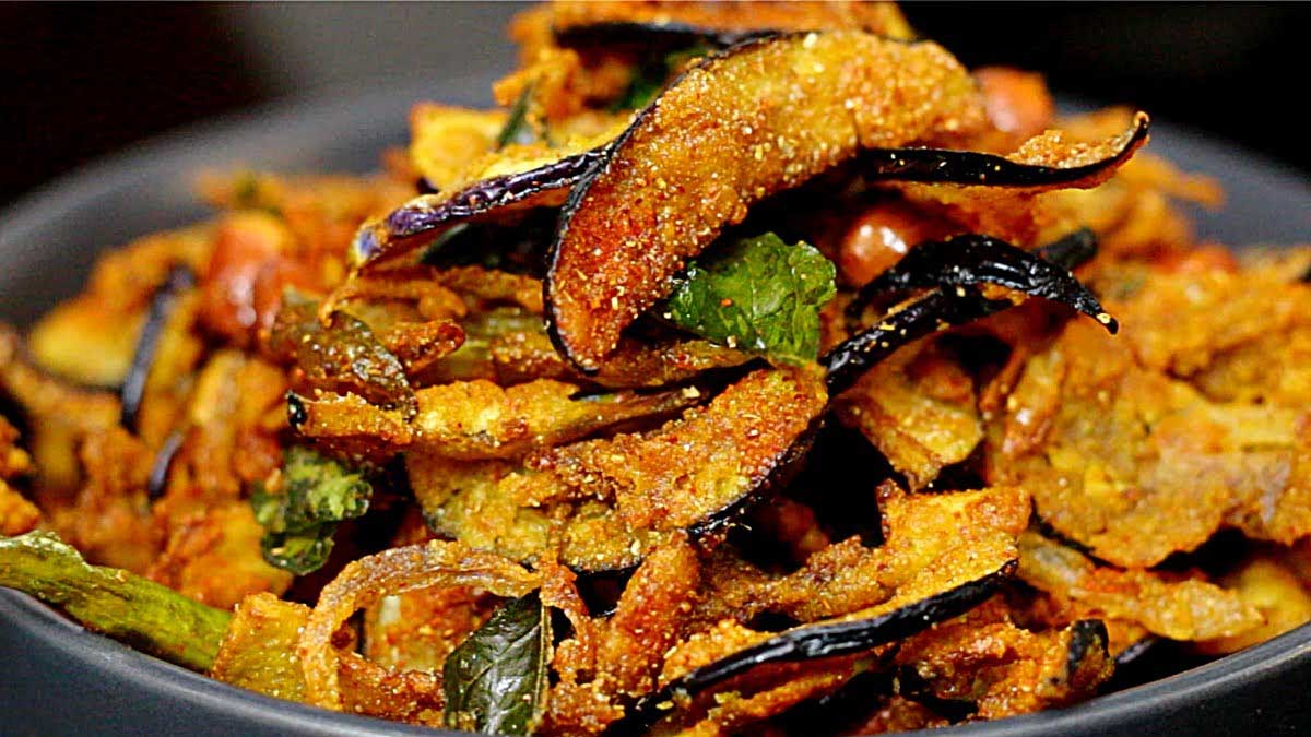 Catering Style Vankaya Vepudu : క్యాట‌రింగ్ స్టైల్‌లో క‌ర‌క‌ర‌లాడేలా ...